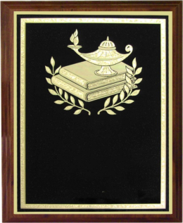 Lamp of Knowledge Plaque